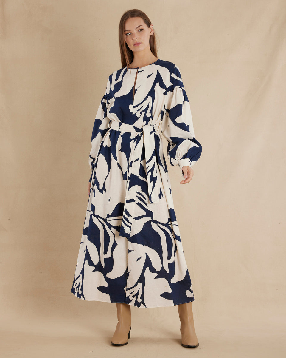 Zaffira Linen Maxi Dress – Amelius